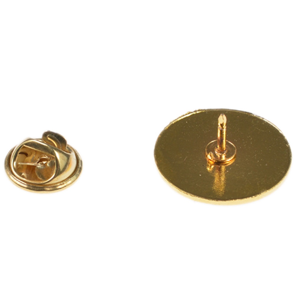 Set 12 insigne cu pin, rotunde, steag Romania, de 2 cm - eMAG.ro