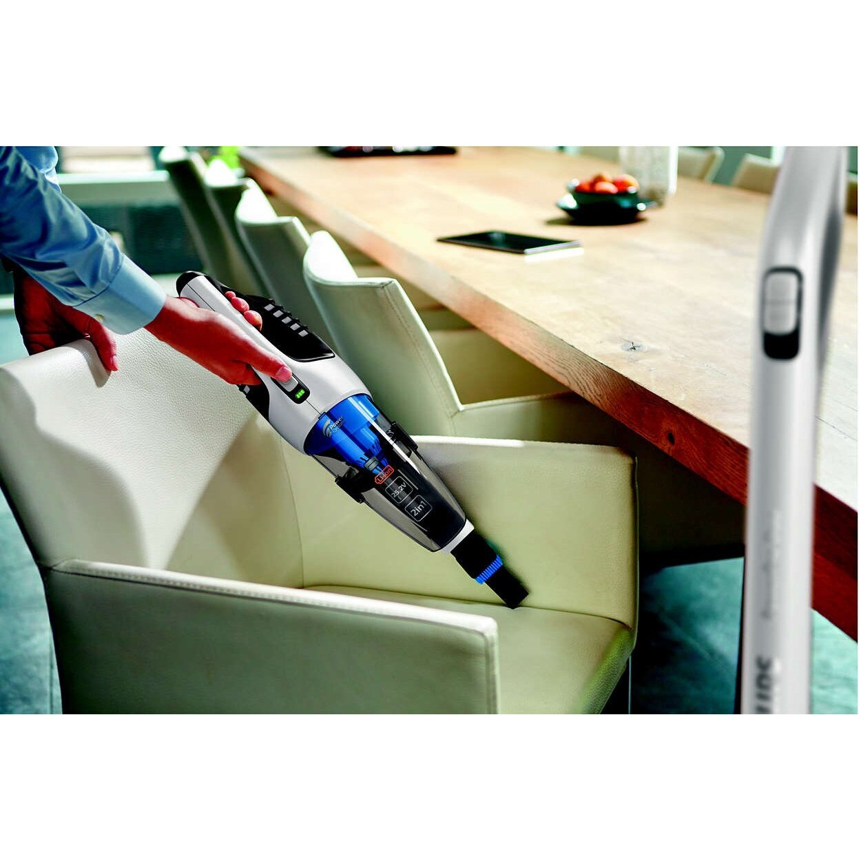 Вертикална прахосмукачка Philips PowerPro Duo FC6171 2 в 1, Технология ...