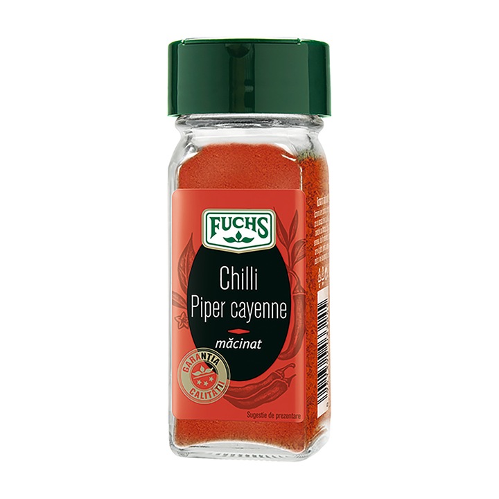 Chilli Piper Cayenne macinat, Fuchs, 36g - eMAG.ro