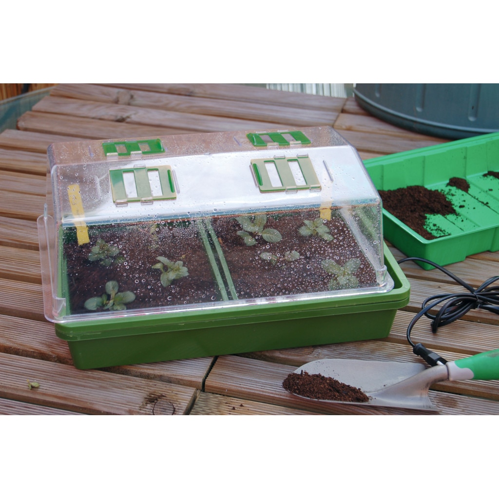 Mini sera incalzibila Heating Grow 39 x 25 x 20 cm - eMAG.ro