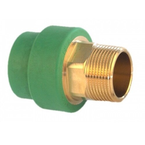 Racord PPR verde 50 x 1 1/2" filet exterior - eMAG.ro