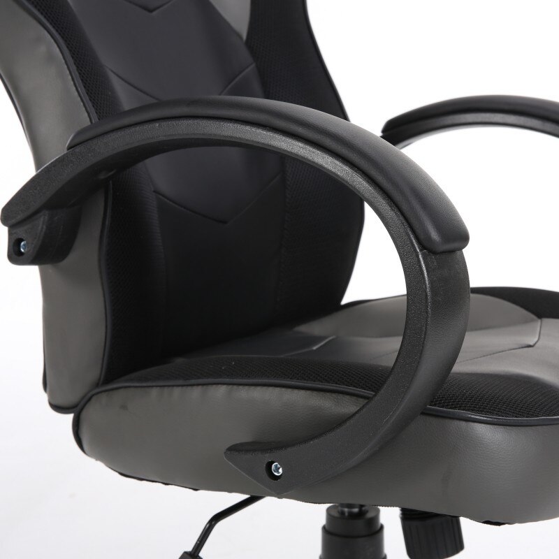 Scaun Birou Gaming Nordhold Ullr - Gri - eMAG.ro