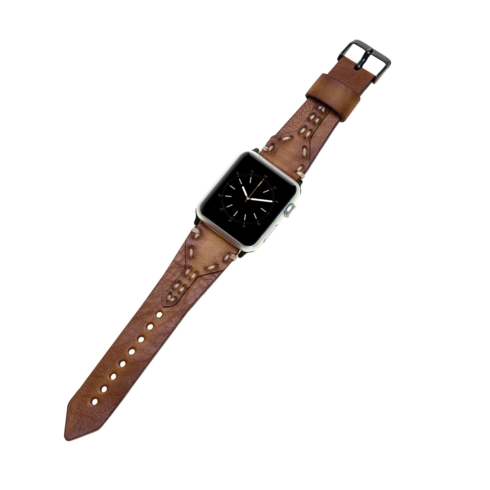 Curea Apple Watch SE, 6, 5, 4 - 44mm, 1, 2, 3 - 42mm - Bouletta Cowboy ...