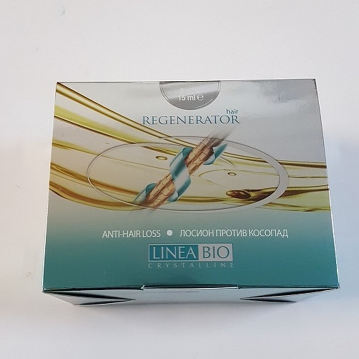 Терапия за коса Ампули против косопад Linea Bio REGENERATOR, 8 х 15 мл ...
