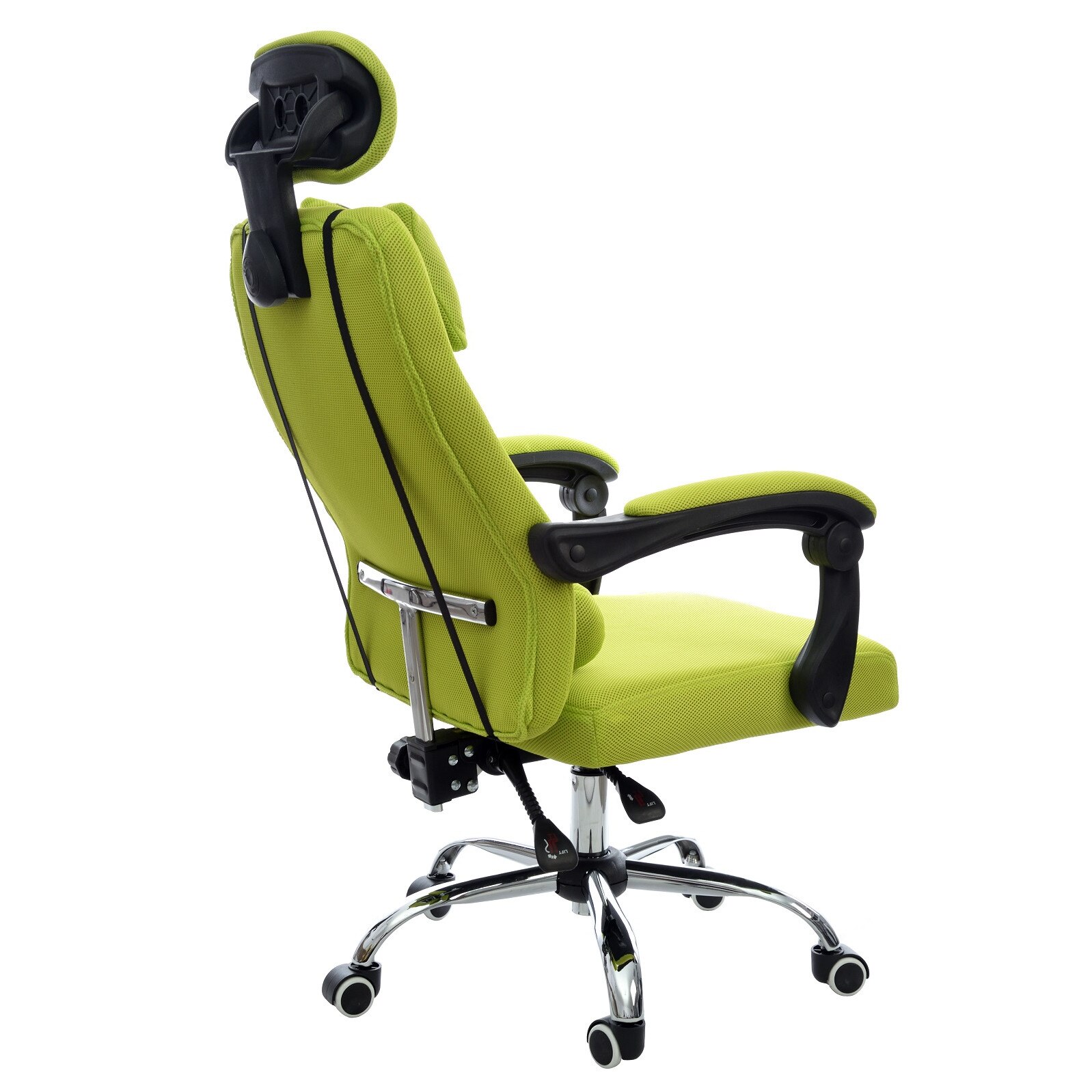 Scaun gaming Giosedio, Verde/Negru GPX014 - eMAG.ro