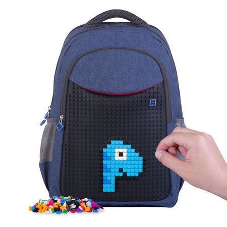 Раница Pixie Crew PXB05, синьо|черно - eMAG.bg