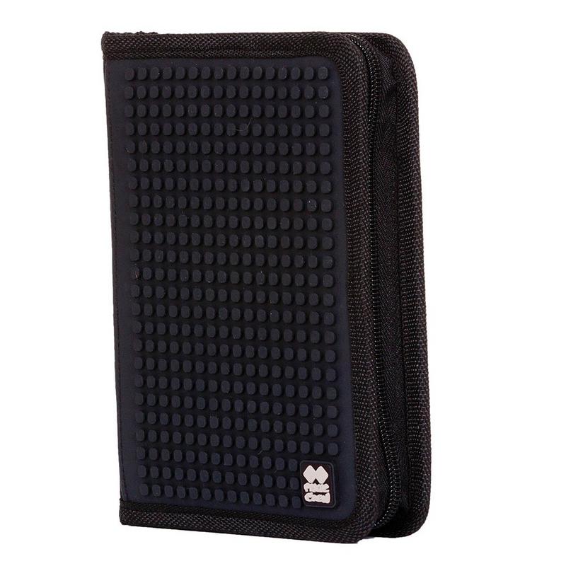 Несесер за моливи Pixie Crew PXA04, цветно каре|черно - eMAG.bg