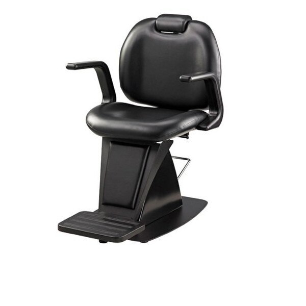 Scaun profesional frizerie model GUILAROFF, Balkan, hidraulic, negru ...