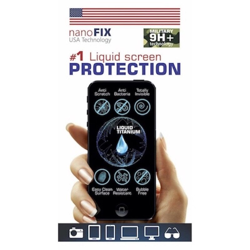 Folie protectie antizgarieturi NanoFIX 9H+ pentru ecran - eMAG.ro