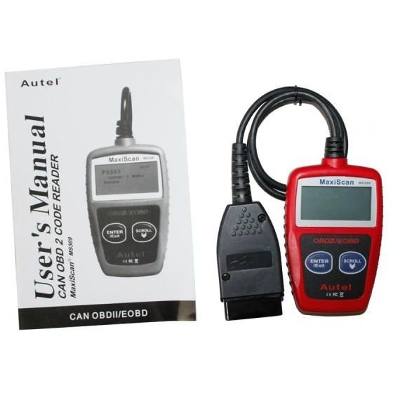 Grid Maxiscan MS309 OBD2 univerzális hibakód olvasó, autódiagnosztikai ...