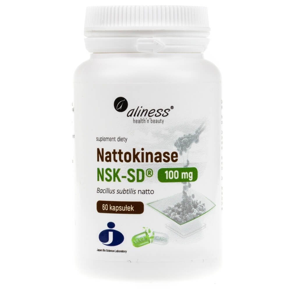 Supliment nutritiv Natokinaza, MedicaLine Aliness, 60 capsule, 100 mg ...