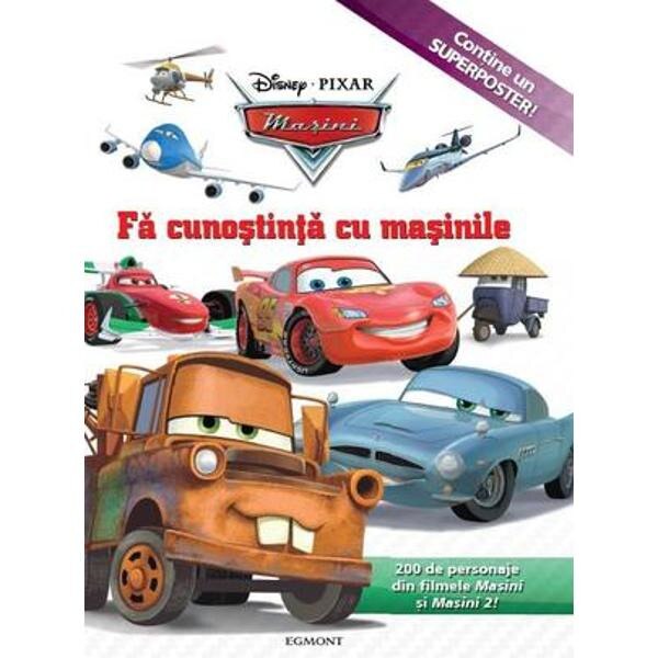Disney Pixar - Masini - Fa cunostinta cu masinile - eMAG.ro