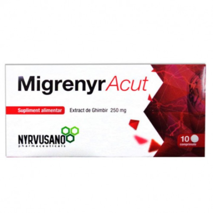 Migrenyr Acut, 10 comprimate amelioreaza migrena acuta - eMAG.ro