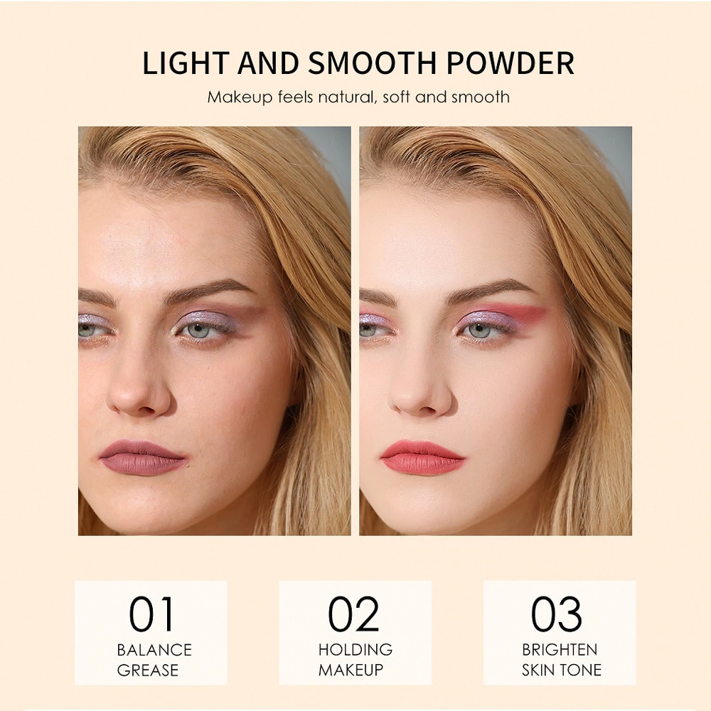 Pudra translucida Focallure Filtered Light, pulbere extrafina, FA6804 ...