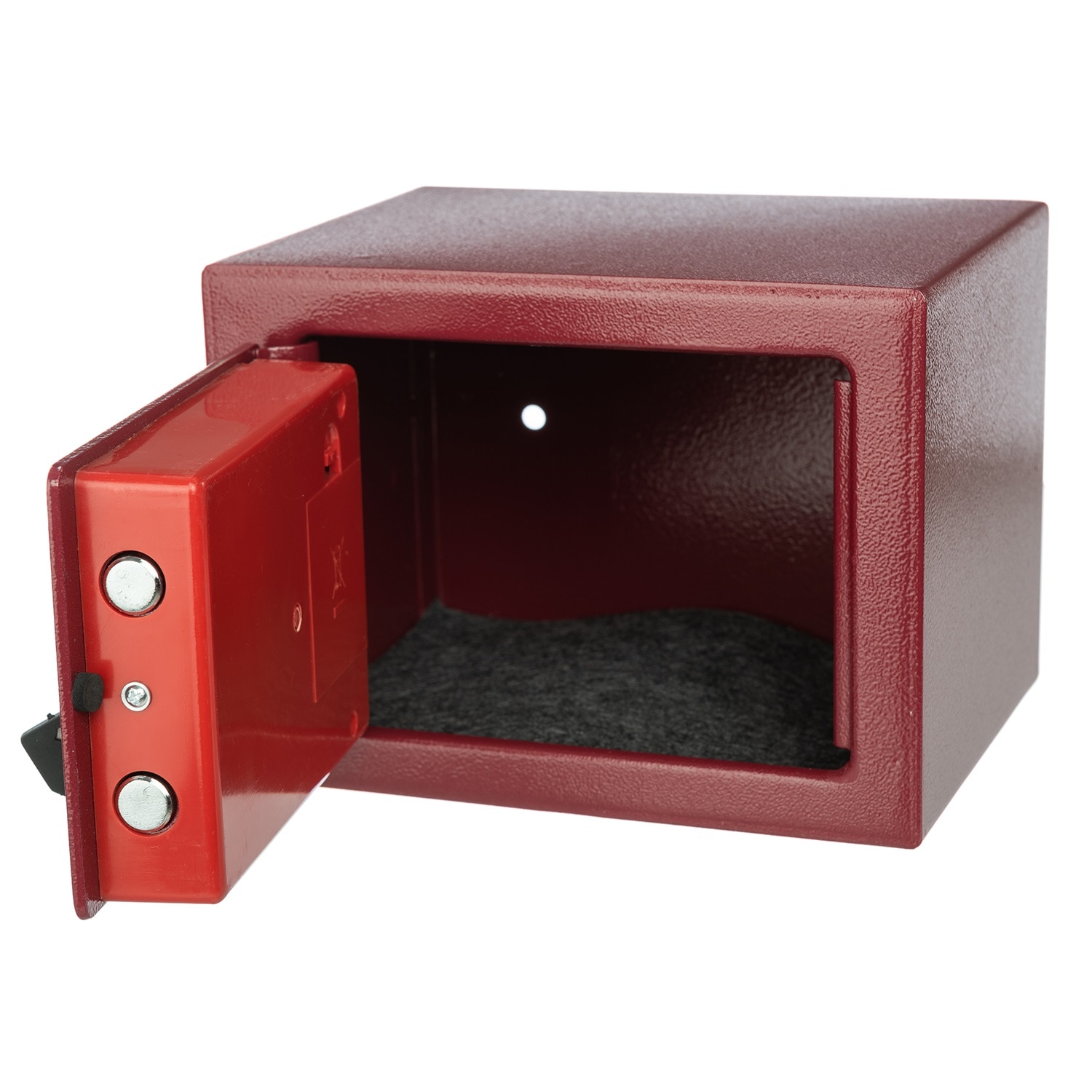 Seif Metalic cu Cifru Electronic si Cheie 17E-R, Casa de Bani, Cutie de ...