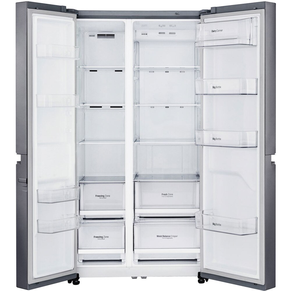 Side by Side LG GSB470BASZ, No Frost, 613 l, Clasa A++ - eMAG.ro