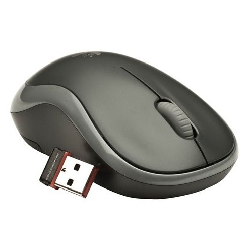 Mouse optic fara fir, Logitech, M185, Gri - eMAG.ro