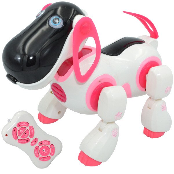 Robot Catel SMART DOG interactiv cu RC cu 12 comenzi, sunete is lumini ...