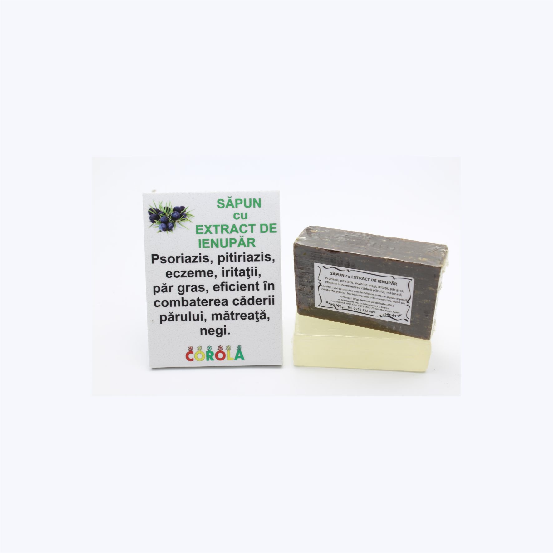 Sapun medicinal cu extract de Ienupar, 85 g - eMAG.ro