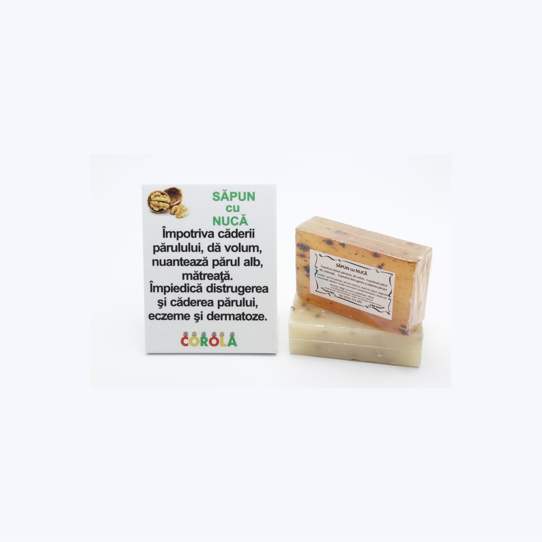 Sapun medicinal cu Nuca, 85 g - eMAG.ro