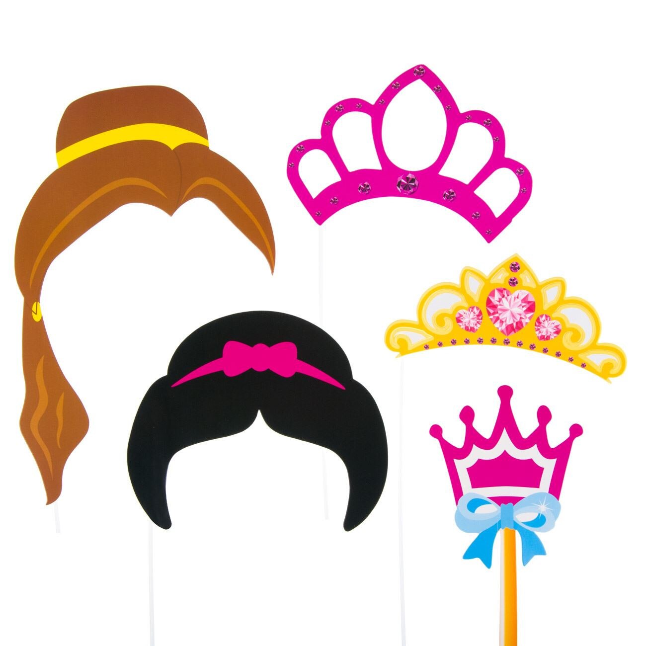 Set 5 props-uri foto, Zola, Disney Princess - eMAG.ro