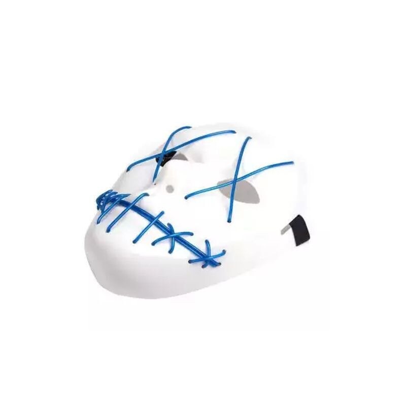 Masca horror Purge luminoasa, 3 moduri iluminare, unisex, marime ...