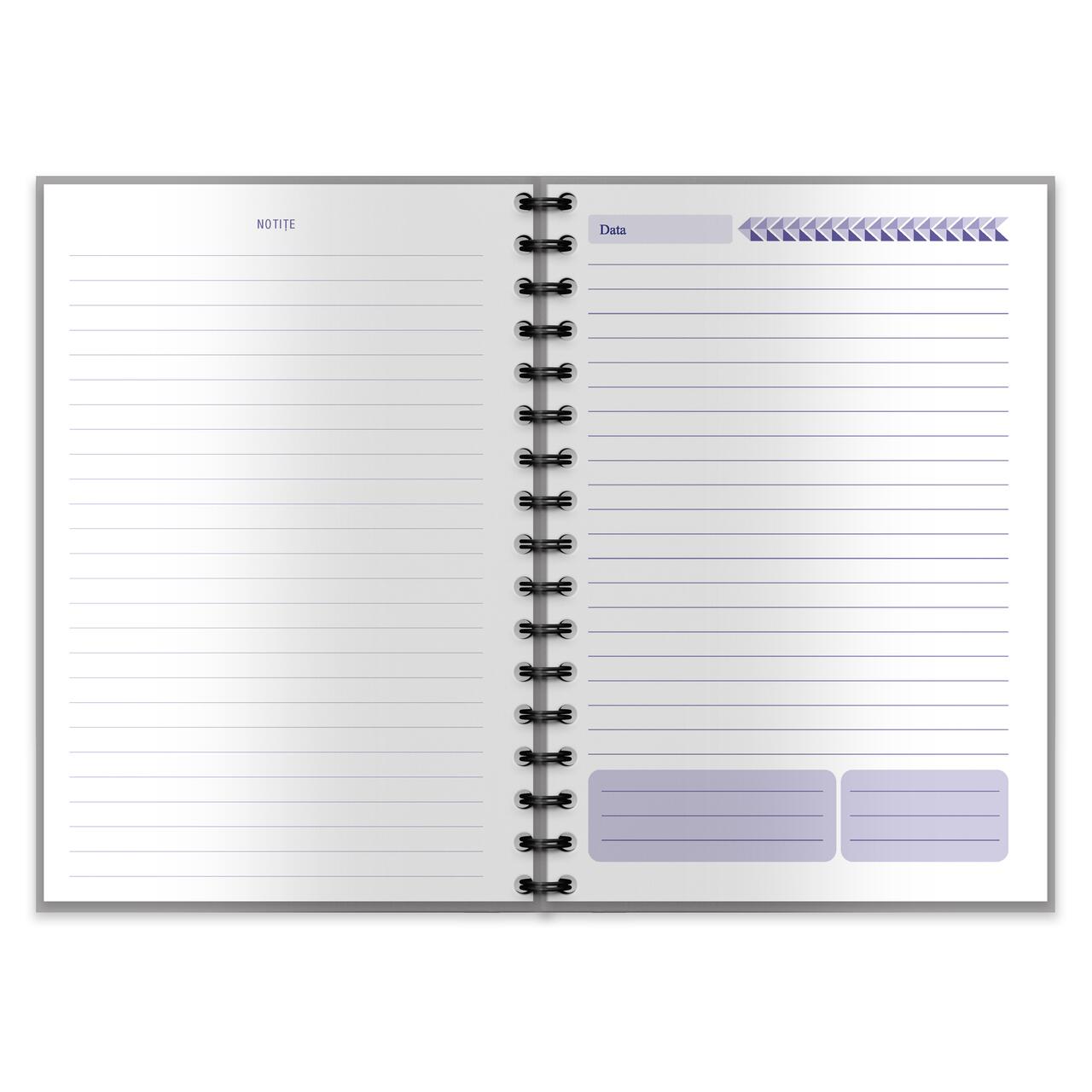 Agenda A5 nedatata, coperta carton model Vintage M12 - eMAG.ro