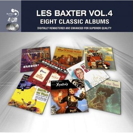 Les Baxter - 8 Classic Albums Vol.4 (4CD) - eMAG.ro