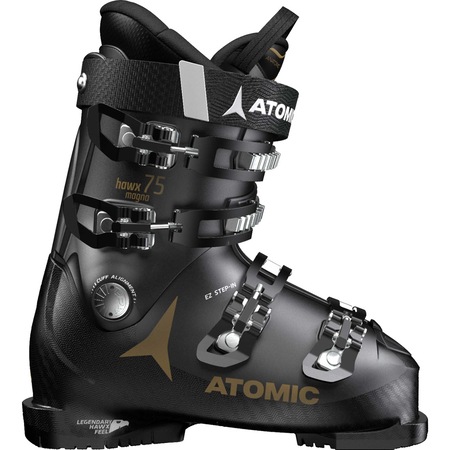 Clapari ski Atomic Hawx Magna 75 pentru femei, Black/Gold, Negru/Auriu ...