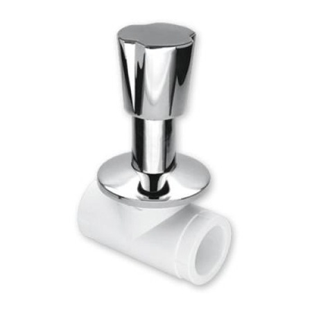 Robinet ingropat PPR alb-crom 20 - eMAG.ro
