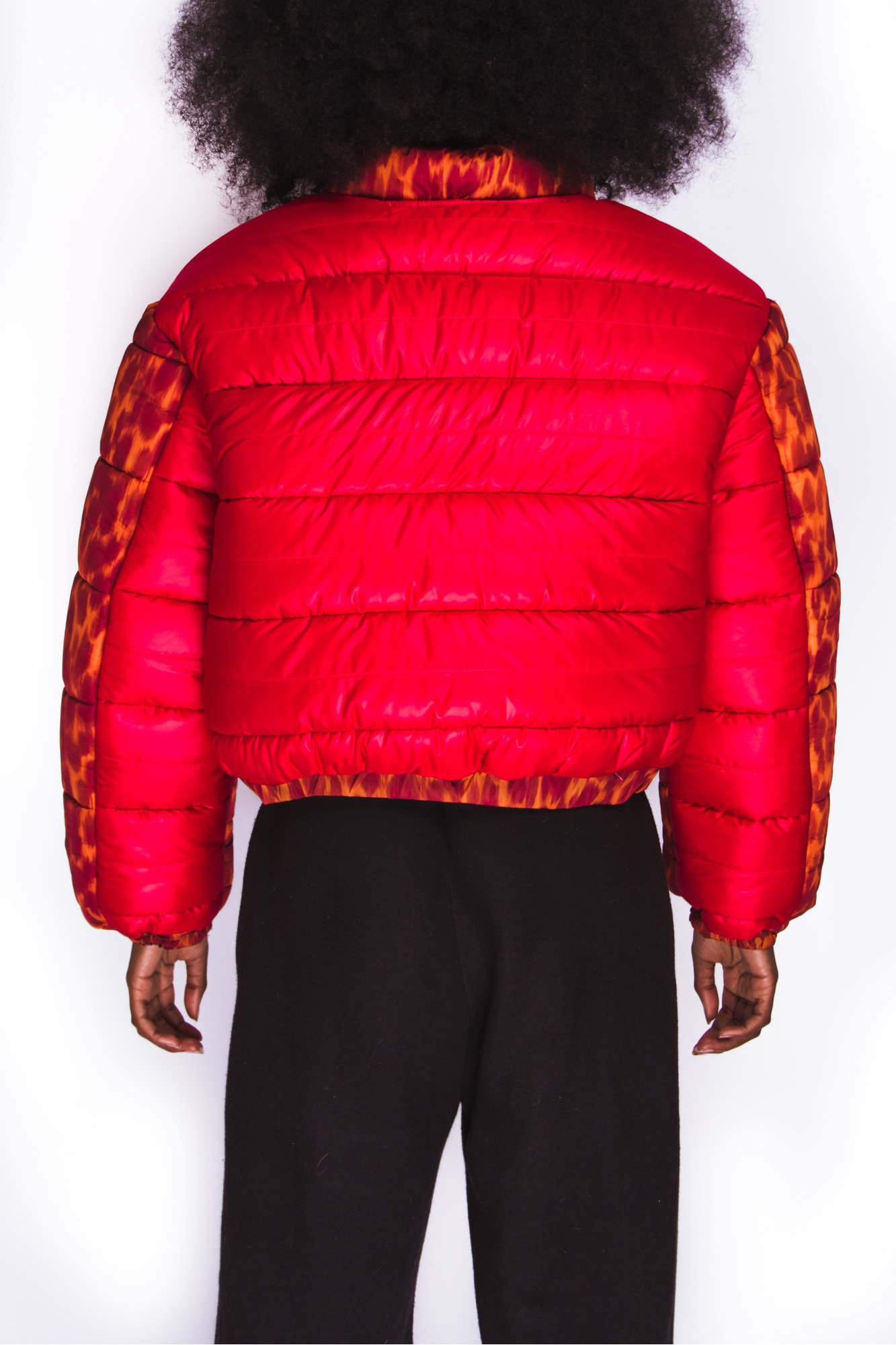 Geaca matlasata animal print - eMAG.ro