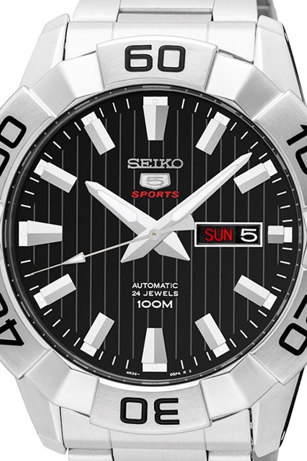 Seiko, Часовник от неръждаема стомана, Сребрист - eMAG.bg