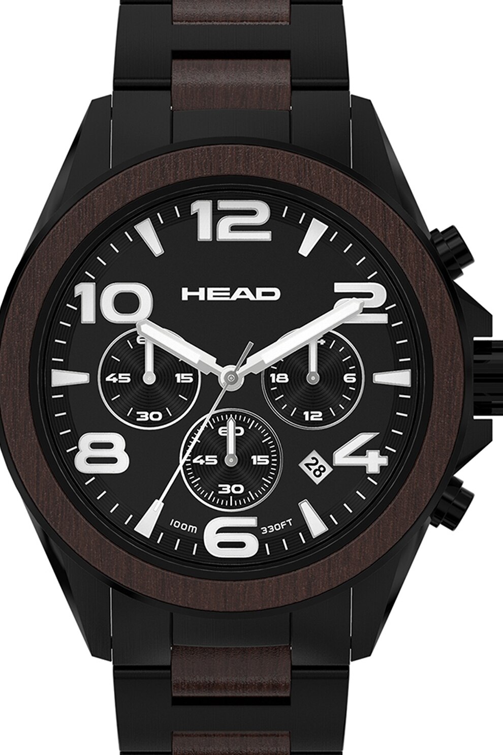 Head, Часовник с хронограф и метална верижка, - - eMAG.bg