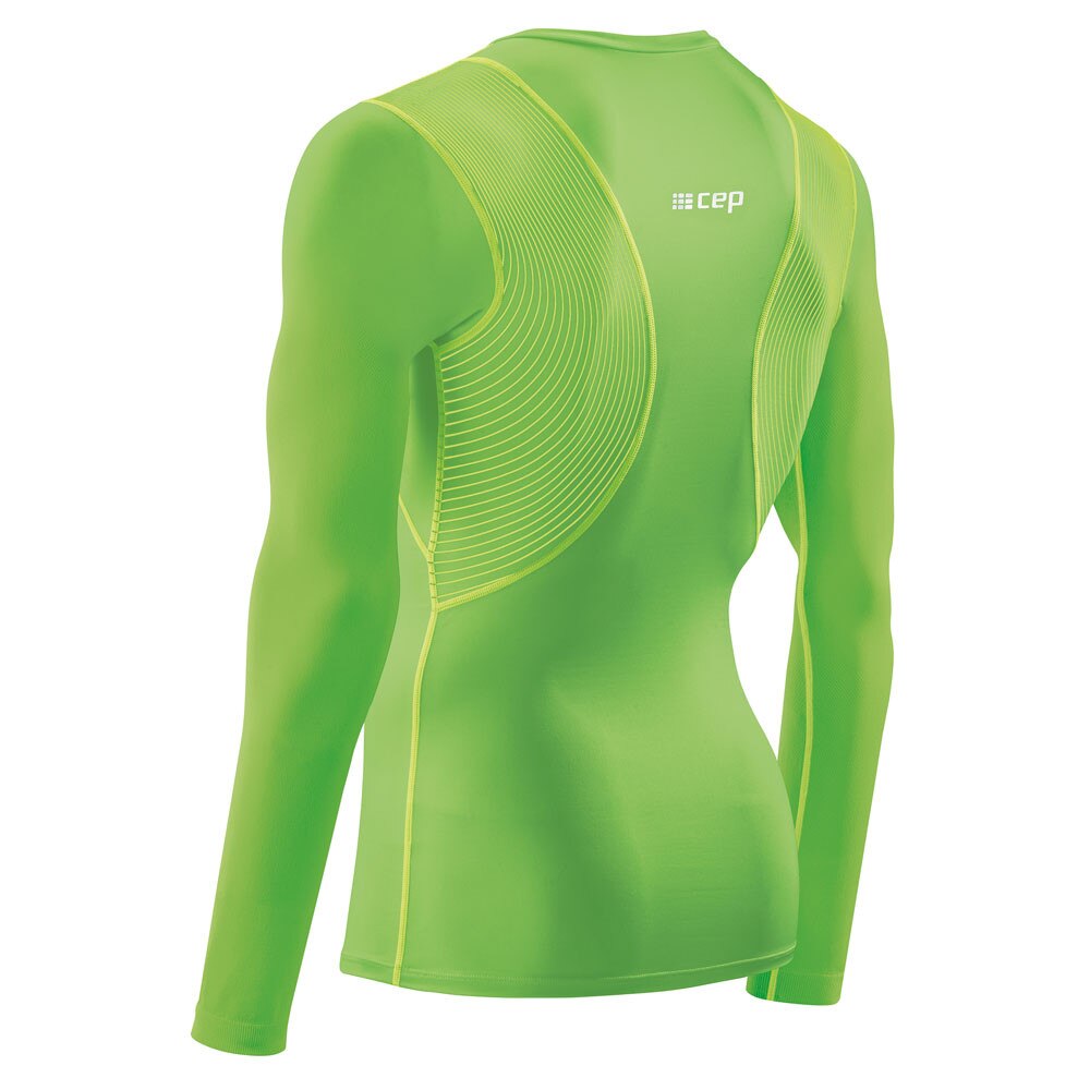 Tricou de Compresie Cep Wingtech, Maneci Lungi, Barbati, Verde, S - eMAG.ro