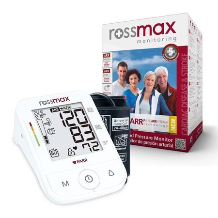 Автоматичен Апарат за измерване на кръвно налягане Rossmax X3 - eMAG.bg