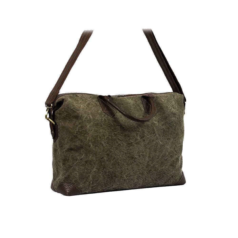 Geanta Steffie model Charlie canvas/piele naturala - eMAG.ro