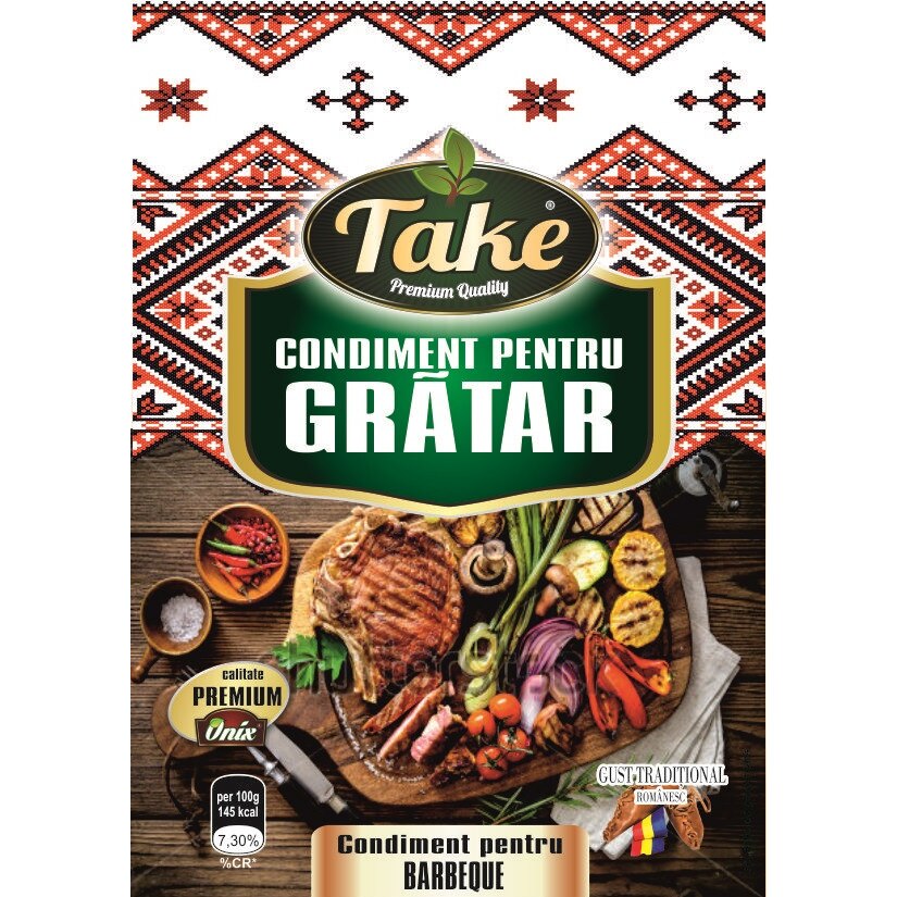 Condimente pentru gratar TAKE 25G - eMAG.ro
