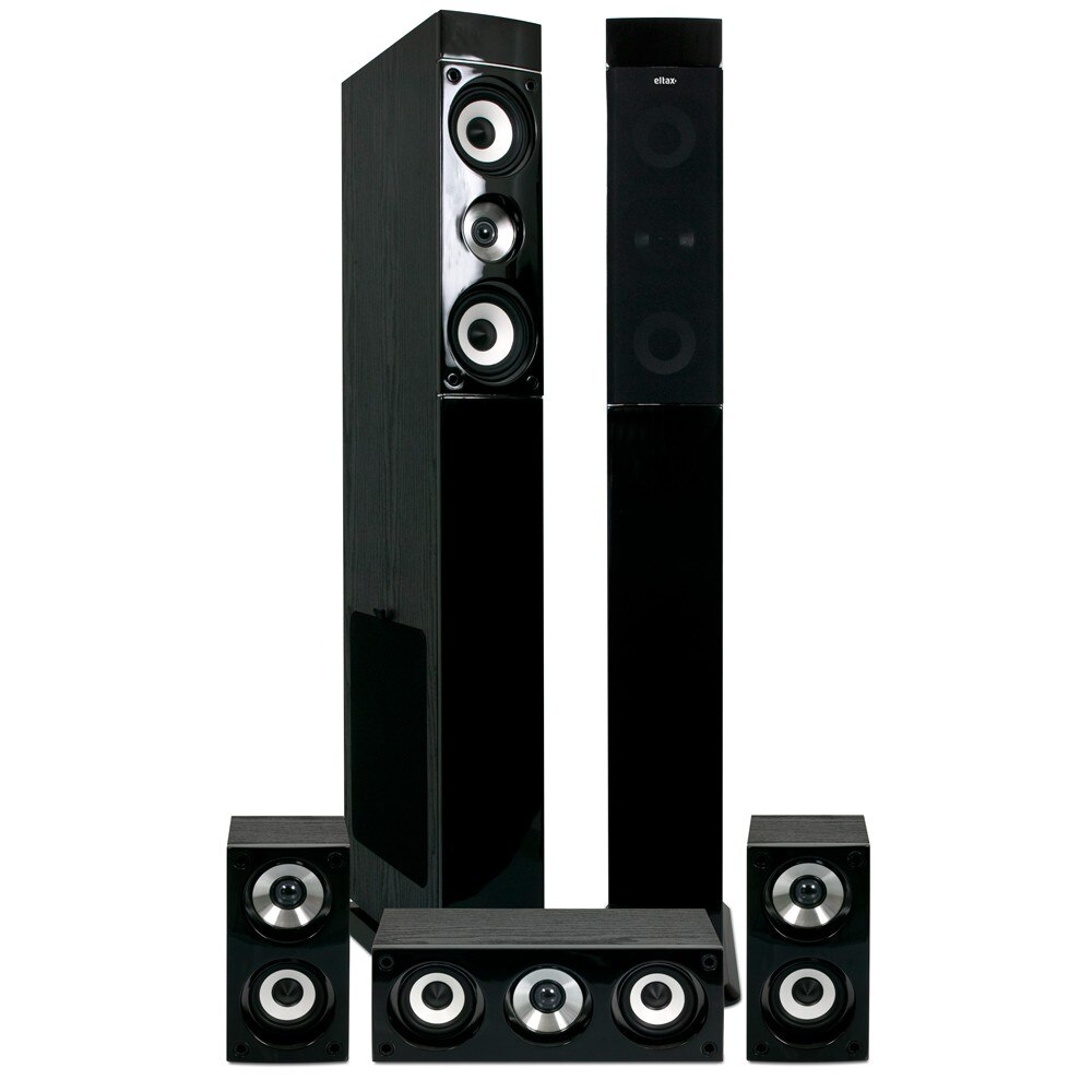 Sistem boxe 5.0 Eltax Copenhagen, Black - eMAG.ro