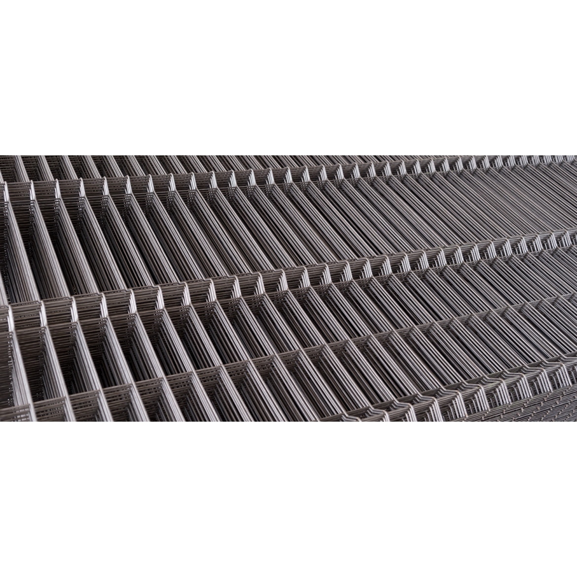 Panou pentru gard zincat termic culoare gri 2000X2500 3,5 mm Romat ...