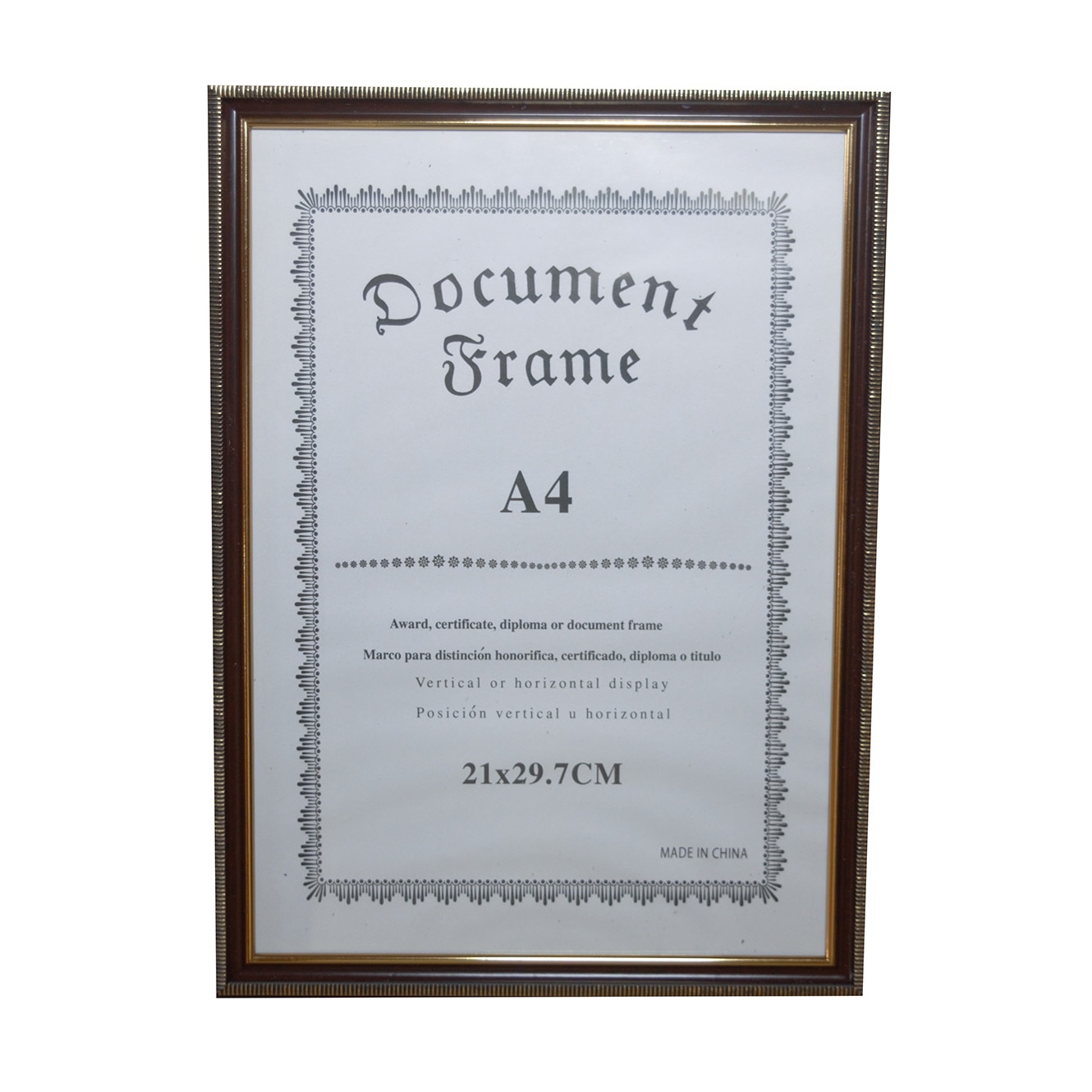 Rama foto A4, Maro-auriu, 21x29.7 cm - eMAG.ro