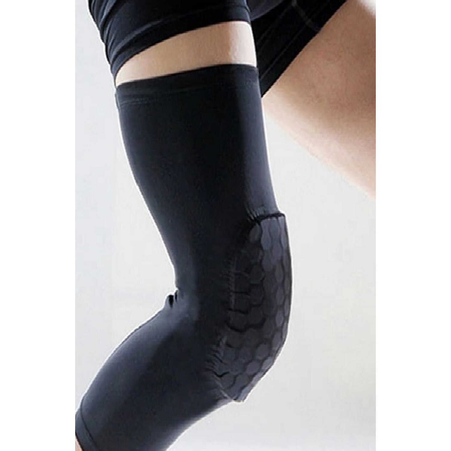 Genunchiera supra-elastica Spowerts cu tampon pentru genunchi, pentru ...