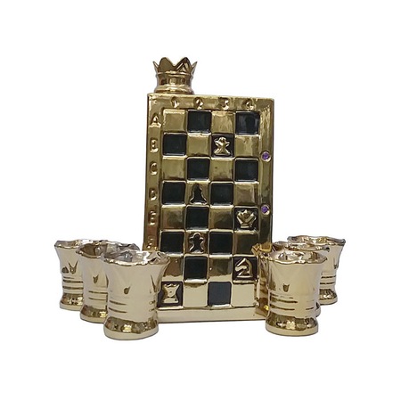 Set tuica ceramica sticla+ 6 pahare - eMAG.ro