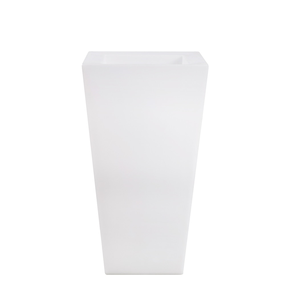 Ghiveci Vicky Extralarge, iluminat LED RGB, Plastic, 90 x 26 cm, cu ...