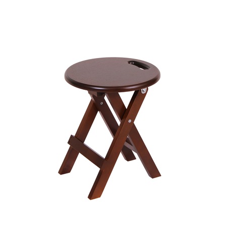 Set 2 taburete Clever, Lemn, Nut - eMAG.ro