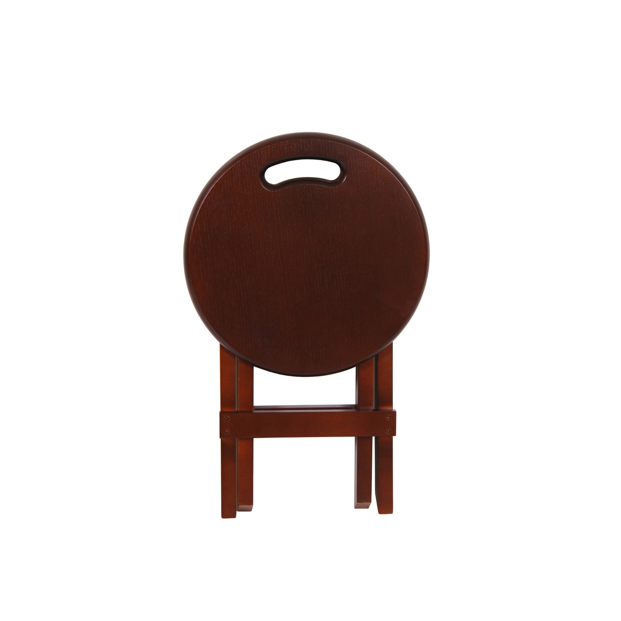 Set 2 taburete Clever, Lemn, Nut - eMAG.ro