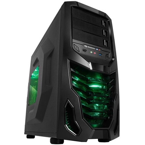 Carcasa Raidmax Mid Tower Cobra, fara sursa, Negru - eMAG.ro