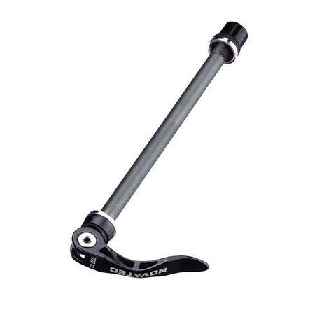 Tija ax fata Novatec QR-215f, 9mm, L112, negru - eMAG.ro