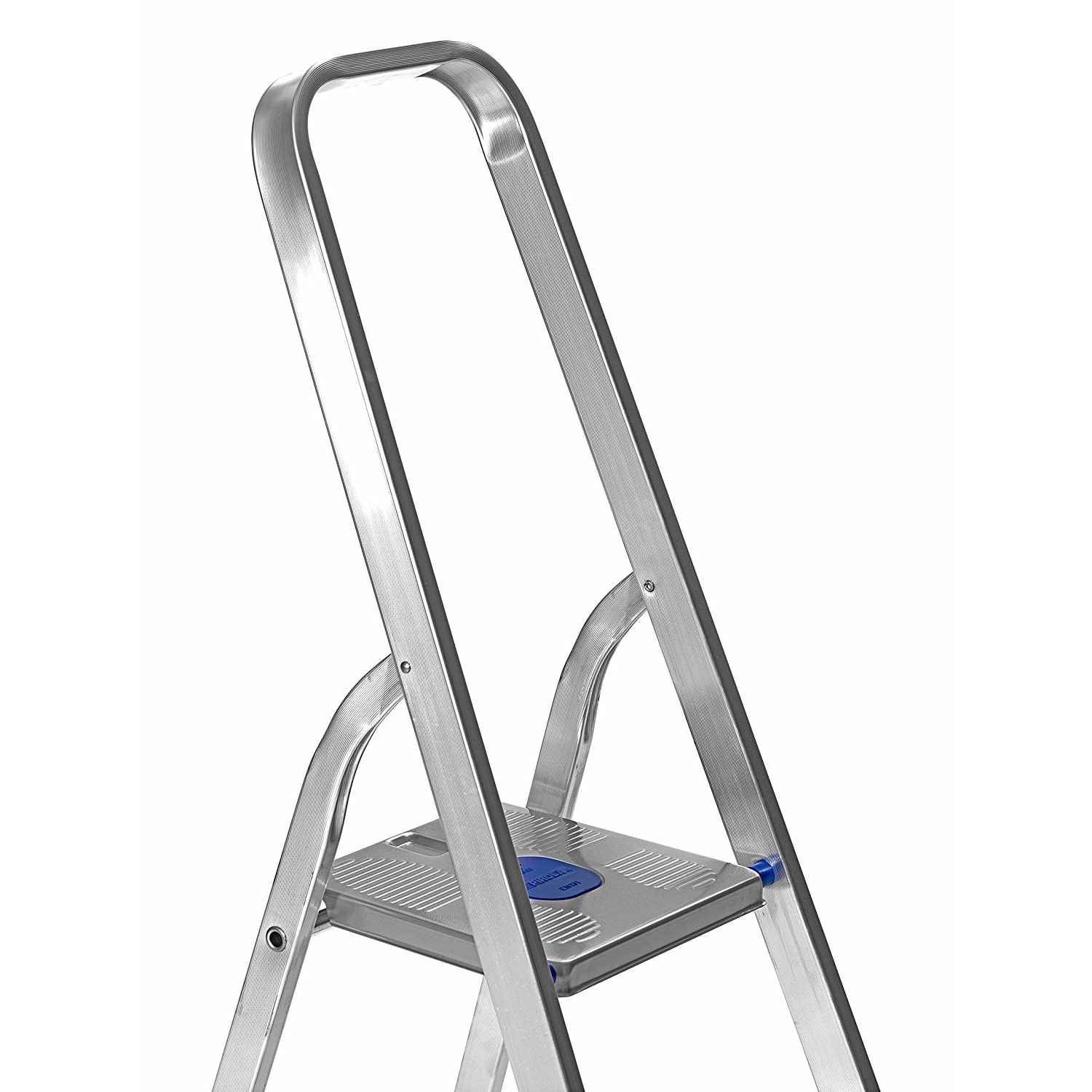 Scara aluminiu 3 trepte Golden - PIROLA Italy, H-max 61cm, cu protectii ...