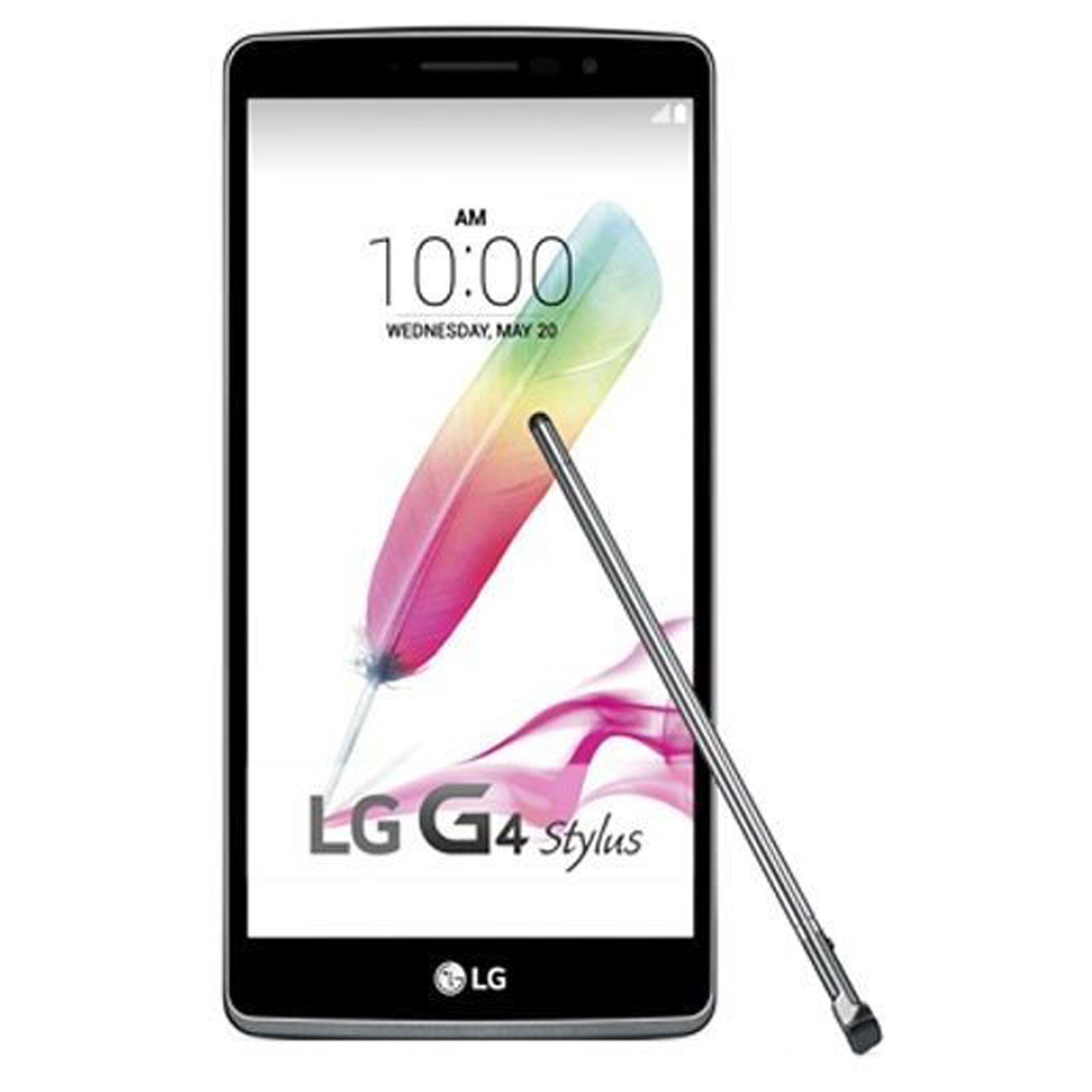 Мобилен телефон LG G4 Stylus, H635, 4G, 8GB, Метално Сив - eMAG.bg