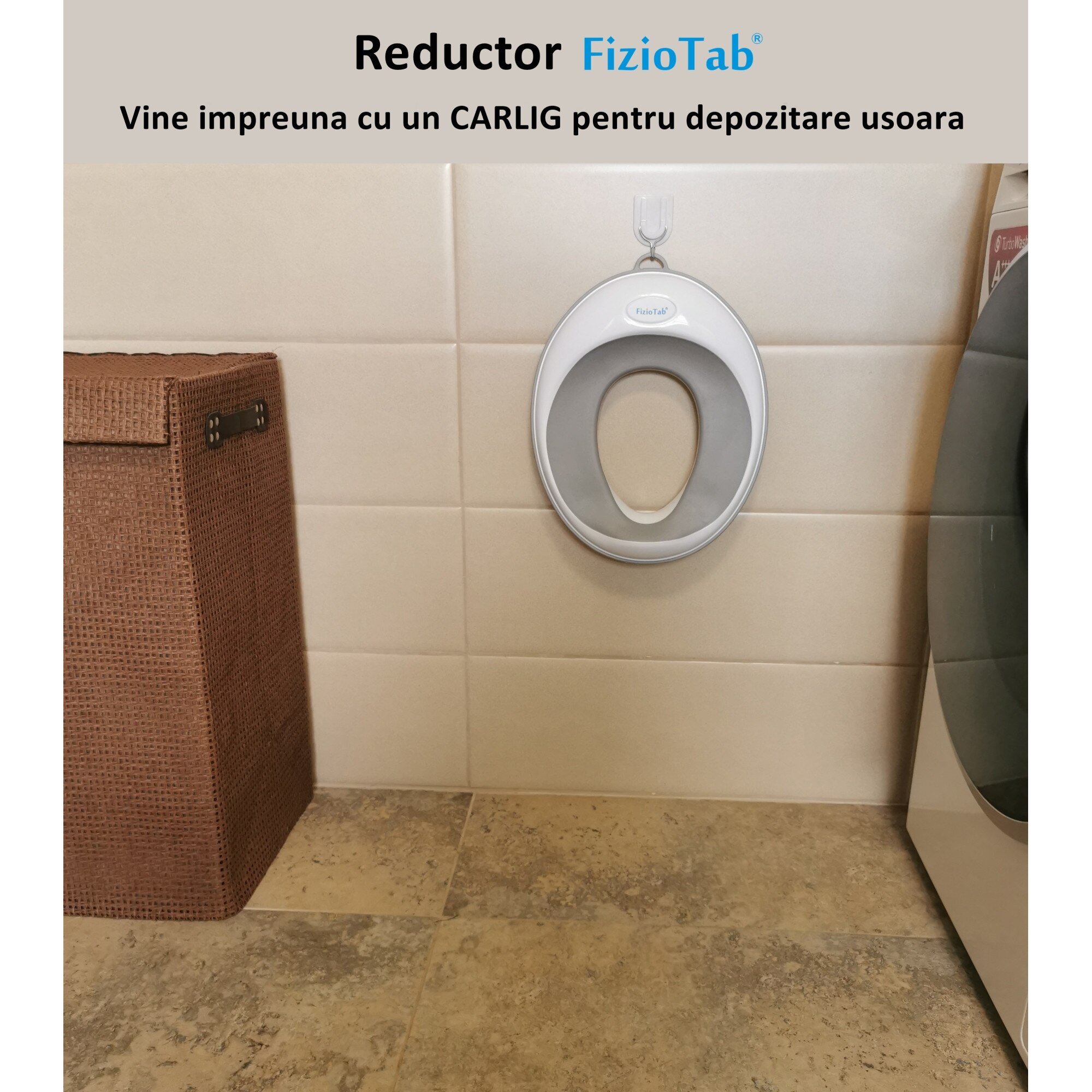 Reductor WC Copii FizioTab® - Suprafata de Siguranta Antialunecare ...
